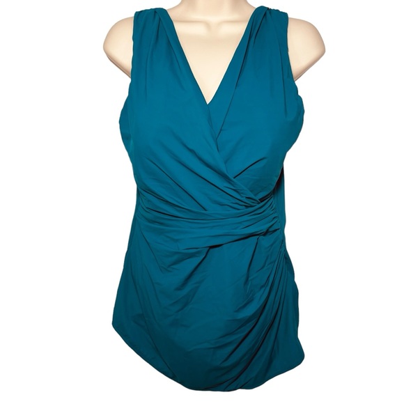 Lands' End | Swim | Nwot Lands End Slender Swimsuit Skirted One Piece ...